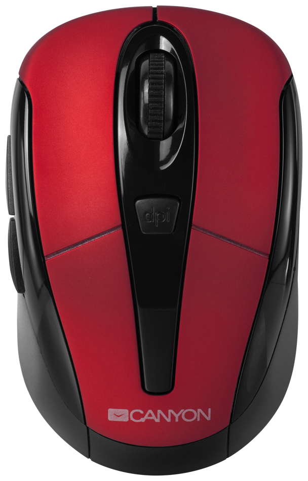 Мышь беспроводная CANYON MSO-W6 Red
