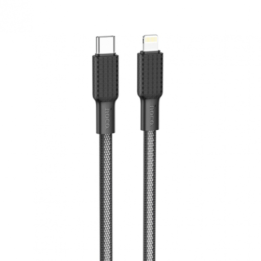 Купить дата-кабель hoco x69 type-c/8pin, 1m black/white в Волгограде ...