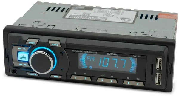 Автомагнитола Digma DCR-700 - в Интернет-магазине АстМаркет