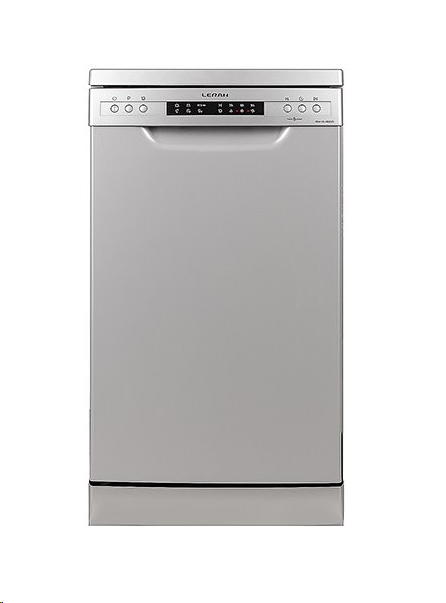 Купить посудомоечная машина 45 см leran fdw 45-1063 cs, серебристый в ...