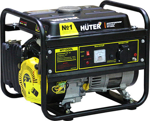 Генератор бензиновый HUTER HT1000L