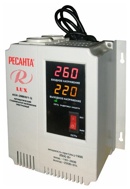 Купить стабилизатор напряжения ресанта ach-2000 н/1-ц lux в Волгограде ...