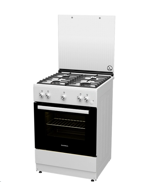 Купить газовая плита darina 1f1 gm141 108 w, белый в Волгограде ...