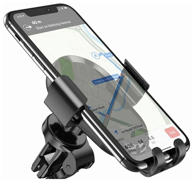 Автодержатель HOCO CA105 Guide15W Black