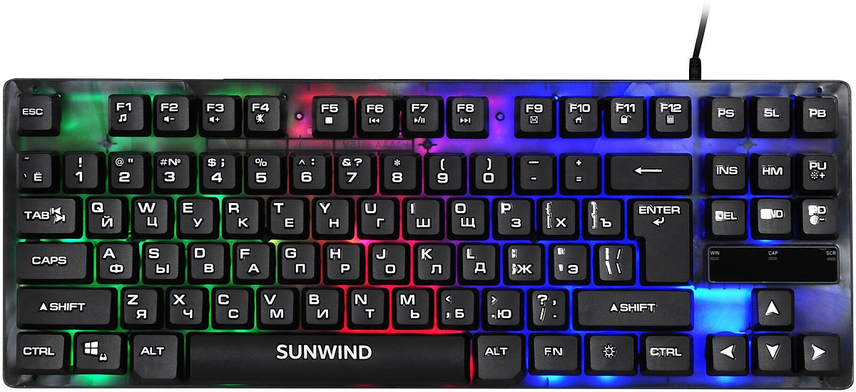 Купить игровая клавиатура sunwind sw-k500g black в Волгограде, Астрахани и других городах Юга России