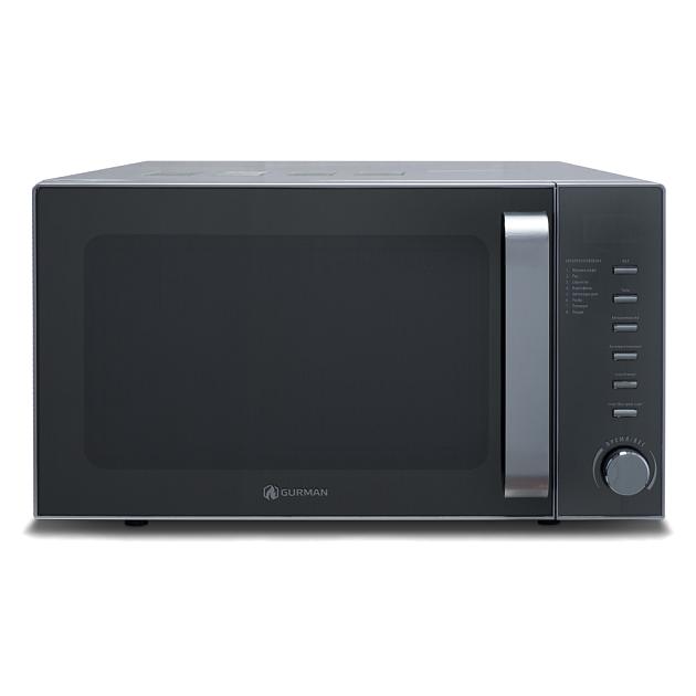 Купить микроволновая печь gurman gr-mw-2070, черный/серебристый в ...