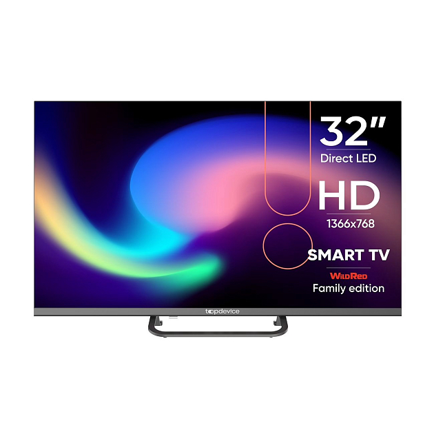 Телевизор TOPDEVICE TDTV32BS04H ML серый (Smart TV,Frameless)