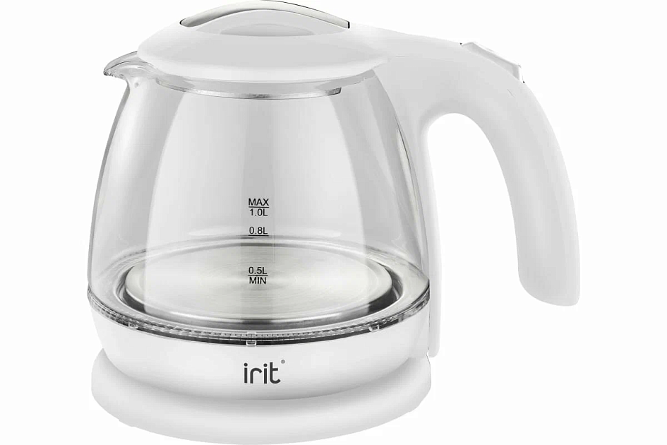 Купить чайник irit ir-1116, белый в Волгограде, Астрахани и других городах Юга России