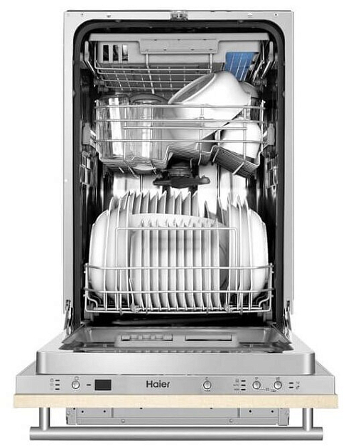 Купить встраиваемая посудомоечная машина 45 см haier dw10-198bt3ru в ...
