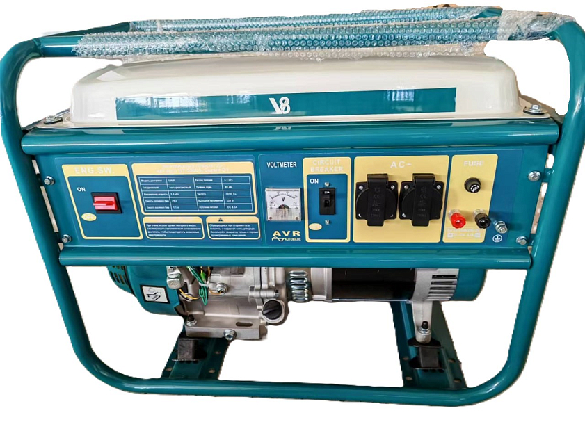 Купить генератор бензиновый v8 gy-5500a в Волгограде, Астрахани и других городах Юга России