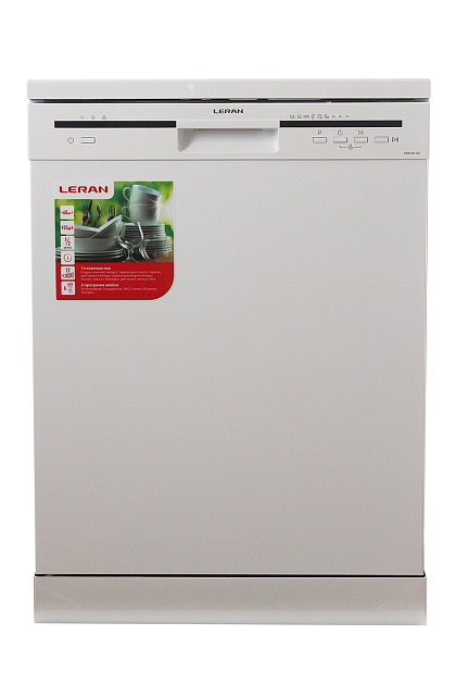 Купить посудомоечная машина 60 см leran fdw 60-125 w, белый в ...