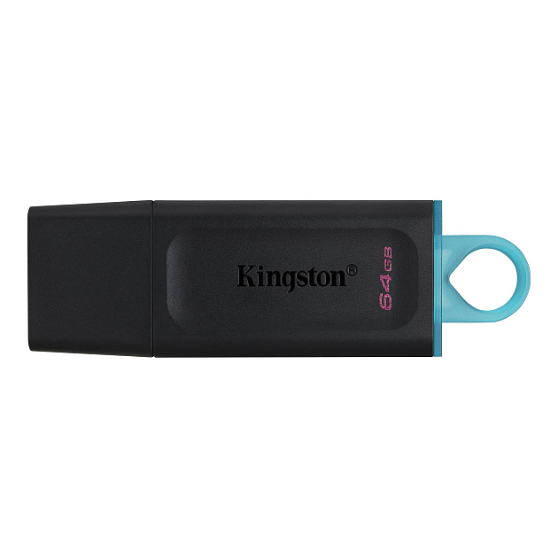 Купить usb-накопитель kingston 64gb datatraveler exodia black\blue в ...