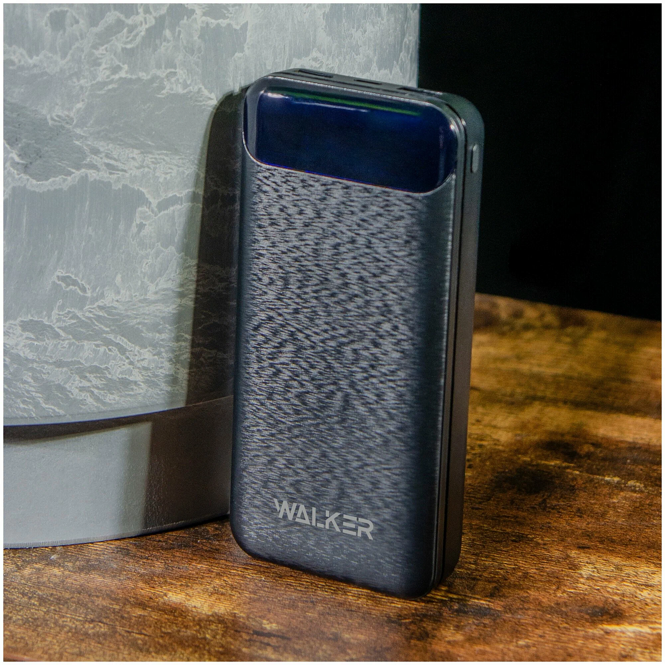 Купить портативный аккумулятор walker wb-525 20000mah 3a black в ...